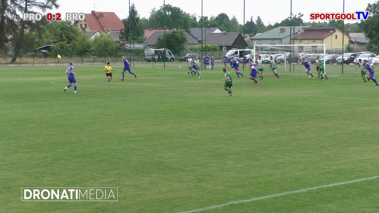 Proch Pionki Bron Radom 0 2 skrót test mecz 13 07 2019 - YouTube