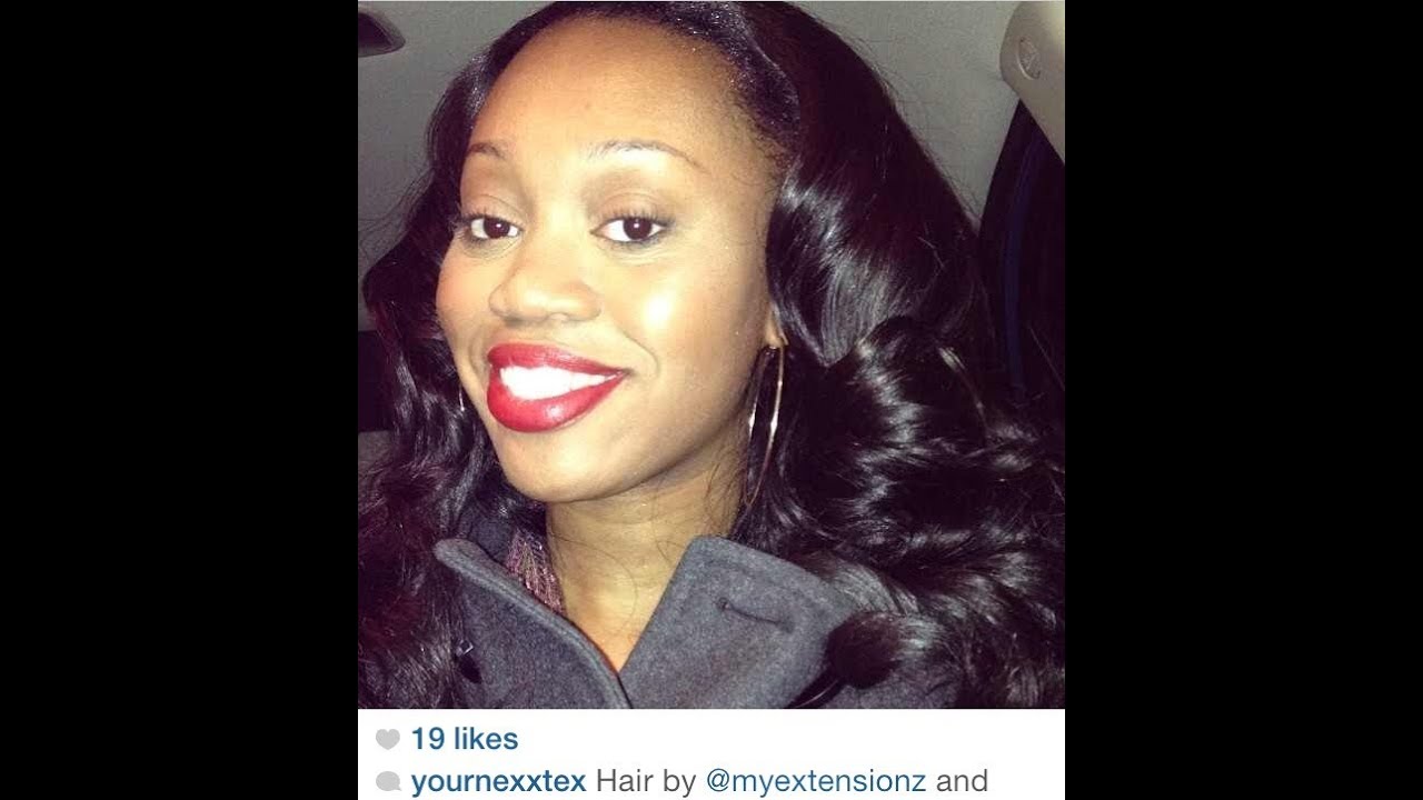 Natural looking NO part Closure Flip Over Method | Sew in Tutorial ...