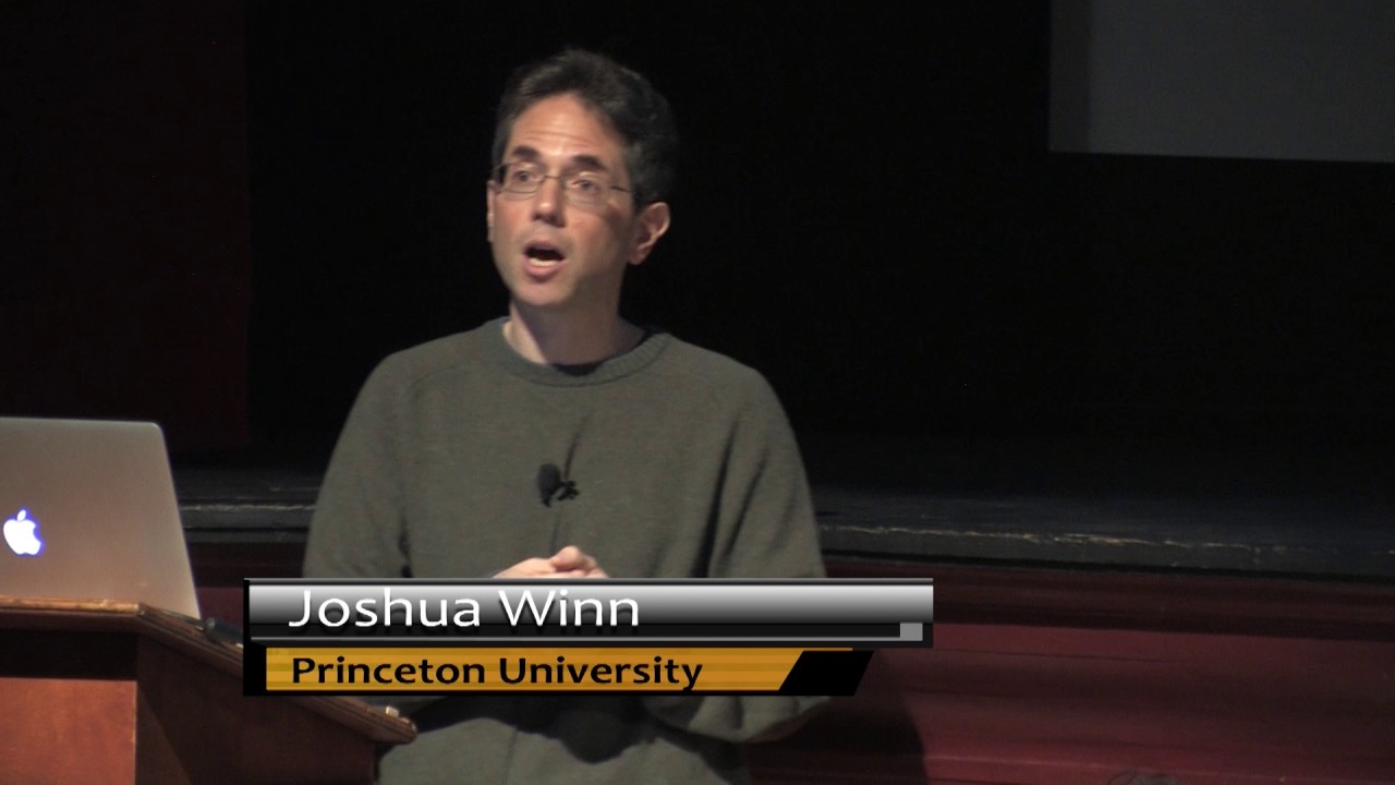 Joshua Winn, Princeton Univ, "The Search for Exoplanets" - YouTube