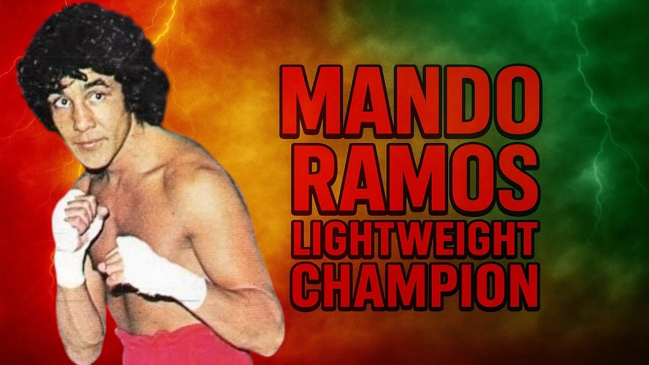 Mando Ramos - Youngest Lightweight Champion - YouTube