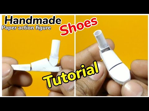 Paper Action Figure | shoes | @TdsimplecrafT #actionfigures # ...