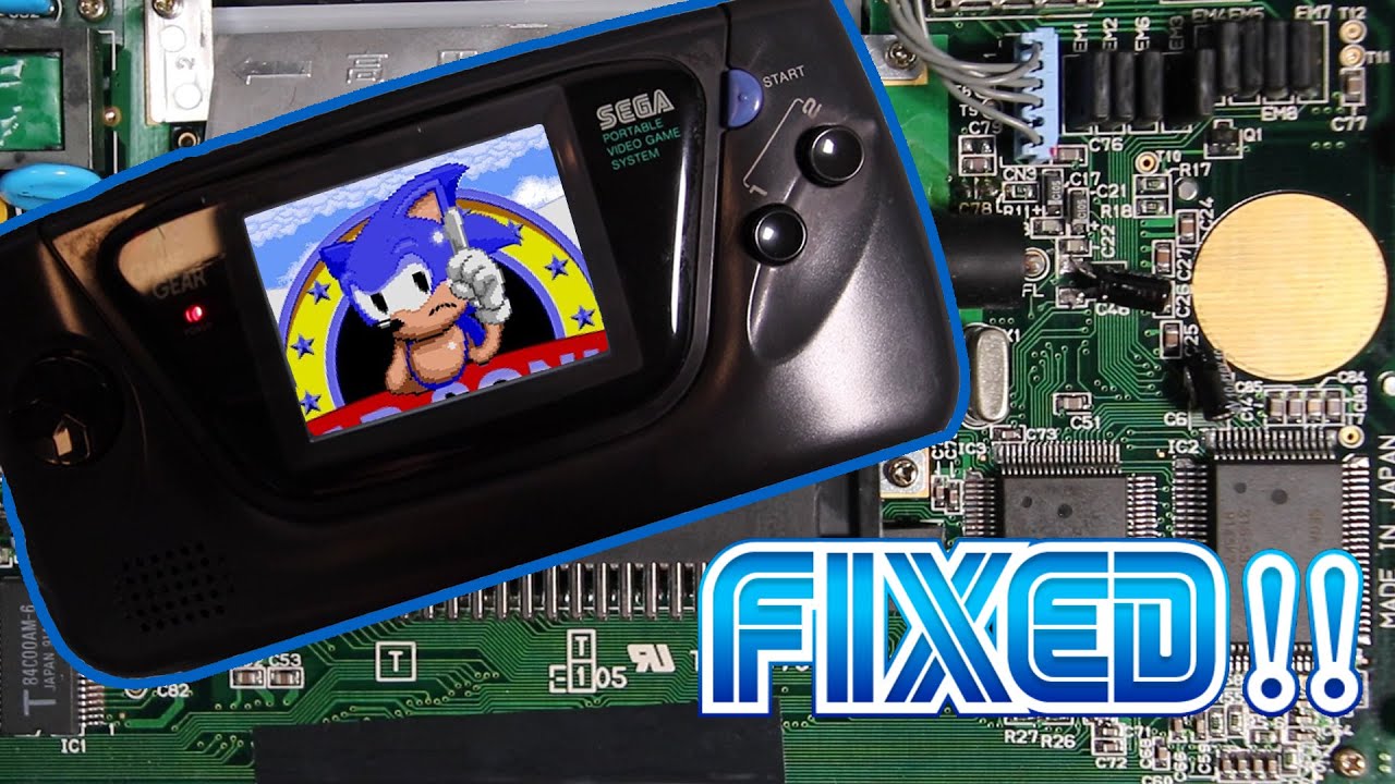 FIRST-EVER Sega Game Gear Repair - From Zero to Hero - YouTube