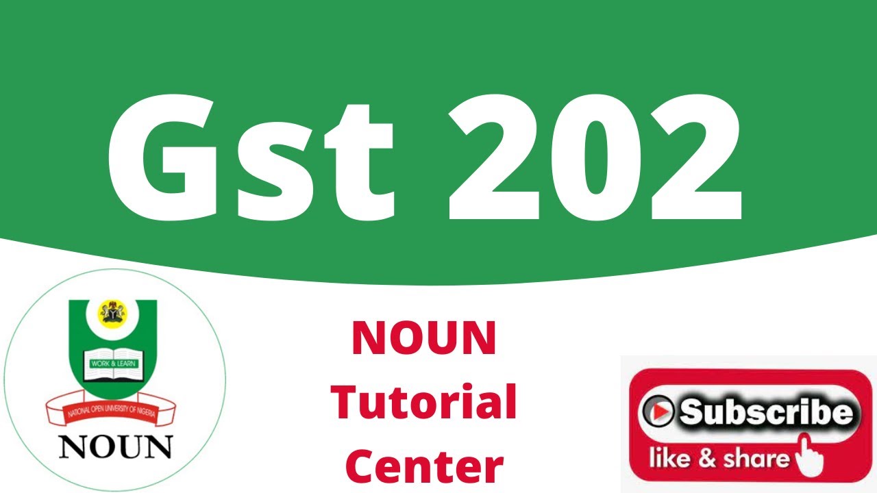 Gst 202 - YouTube
