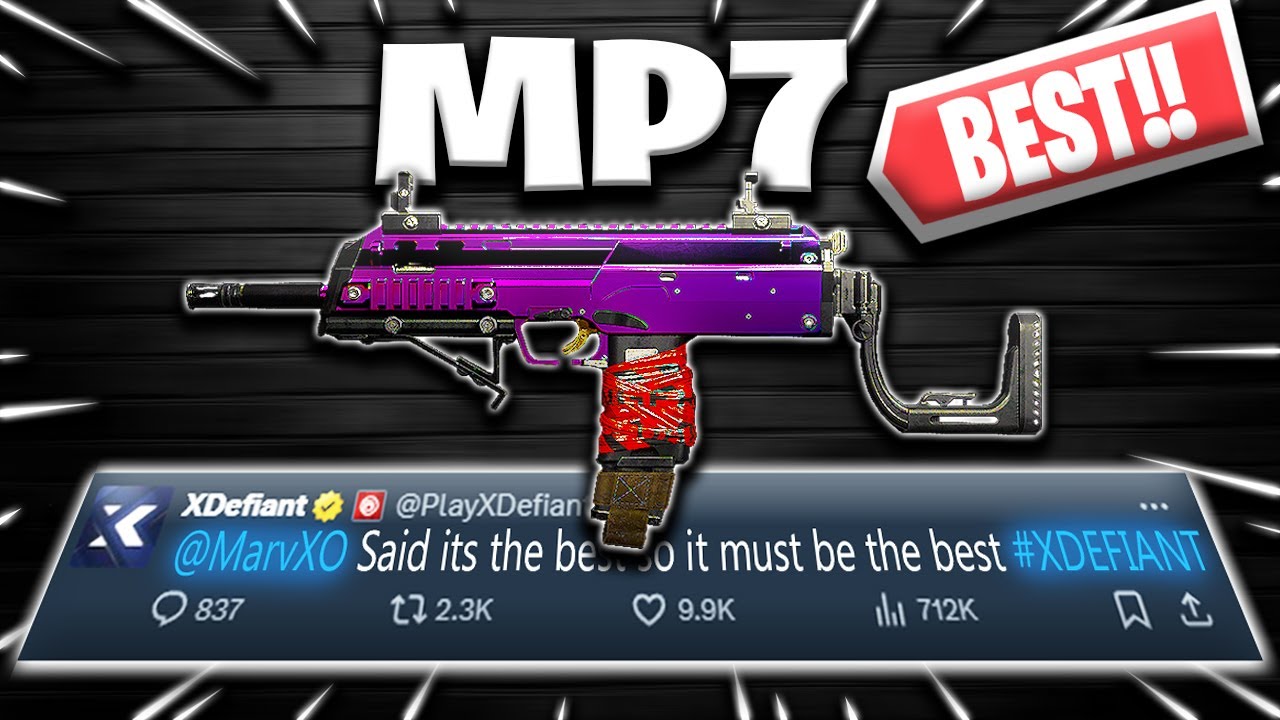 The #1 "MP7" Class set up in XDEFIANT! (BEST MP7 Class Setup) - YouTube