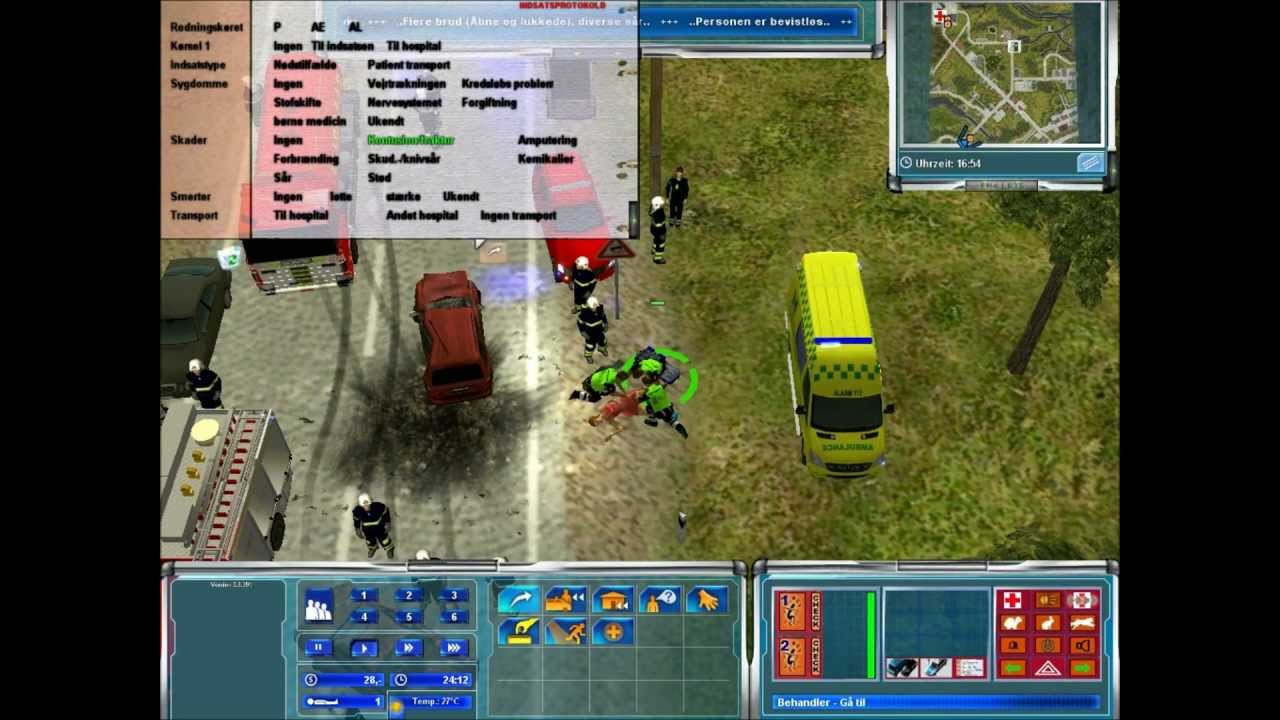 Emergency 4 - RTS Frederiksberg Mod - Road accident - YouTube