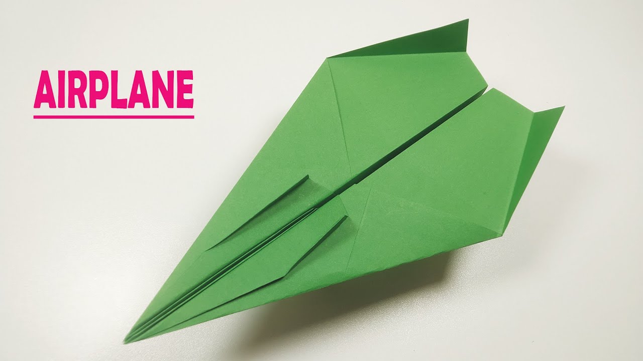How to make paper fighters Airplane | Easy That Fly Far - YouTube