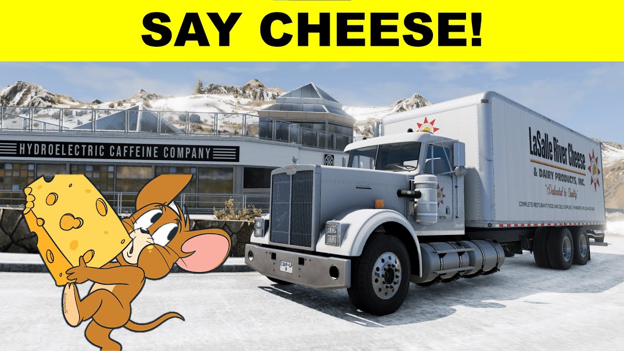 BeamNG.Drive | T-Series Cheese delivery [HEAVY] - YouTube