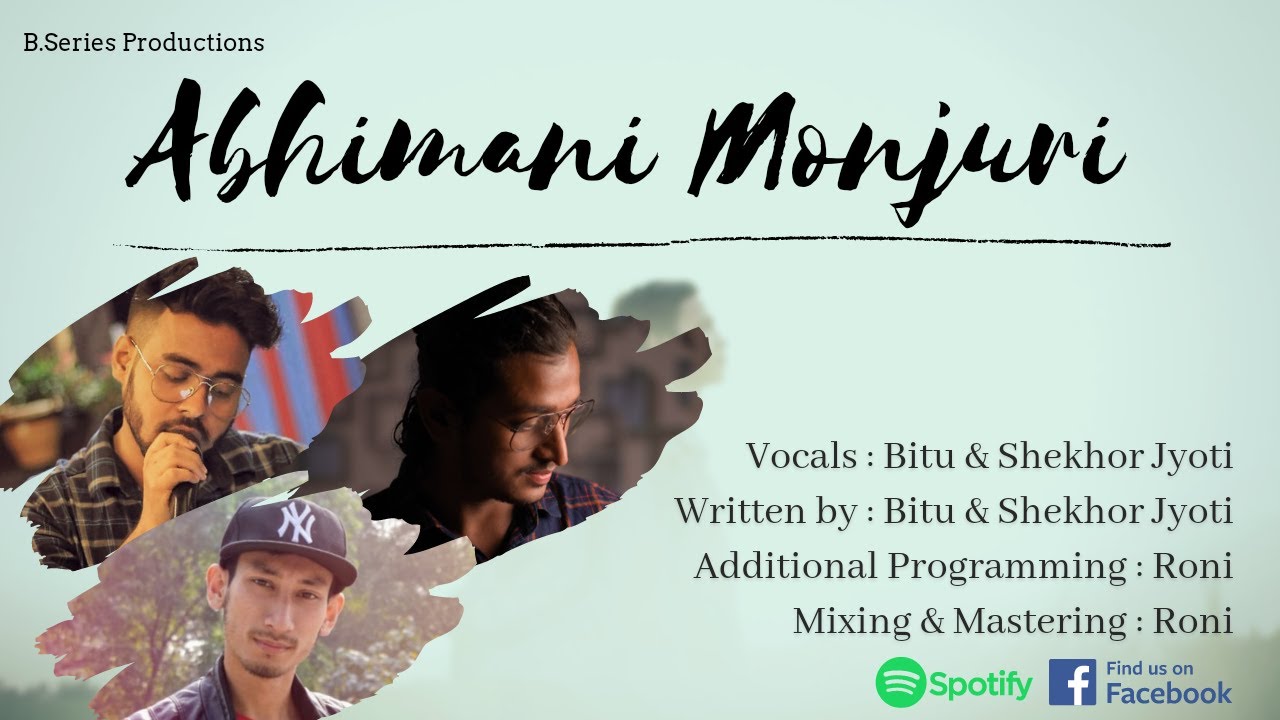 Abhimani Monjuri (Official Visualizer) || Bitu || Shekhor Jyoti || Roni || Assamese Electronic ...