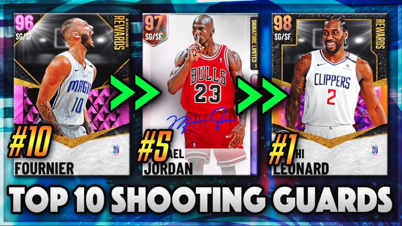 TOP 10 BEST SGs IN NBA 2K21 MyTEAM!! (February) - YouTube