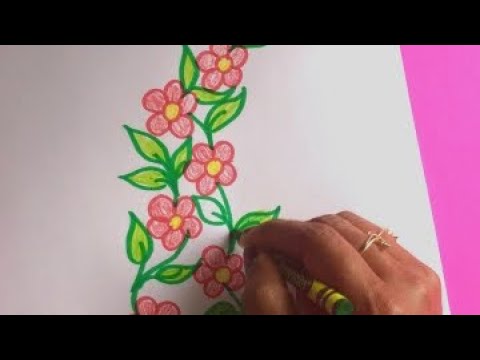 Simple & Easy drawing for beginners/How to draw creeper design ...