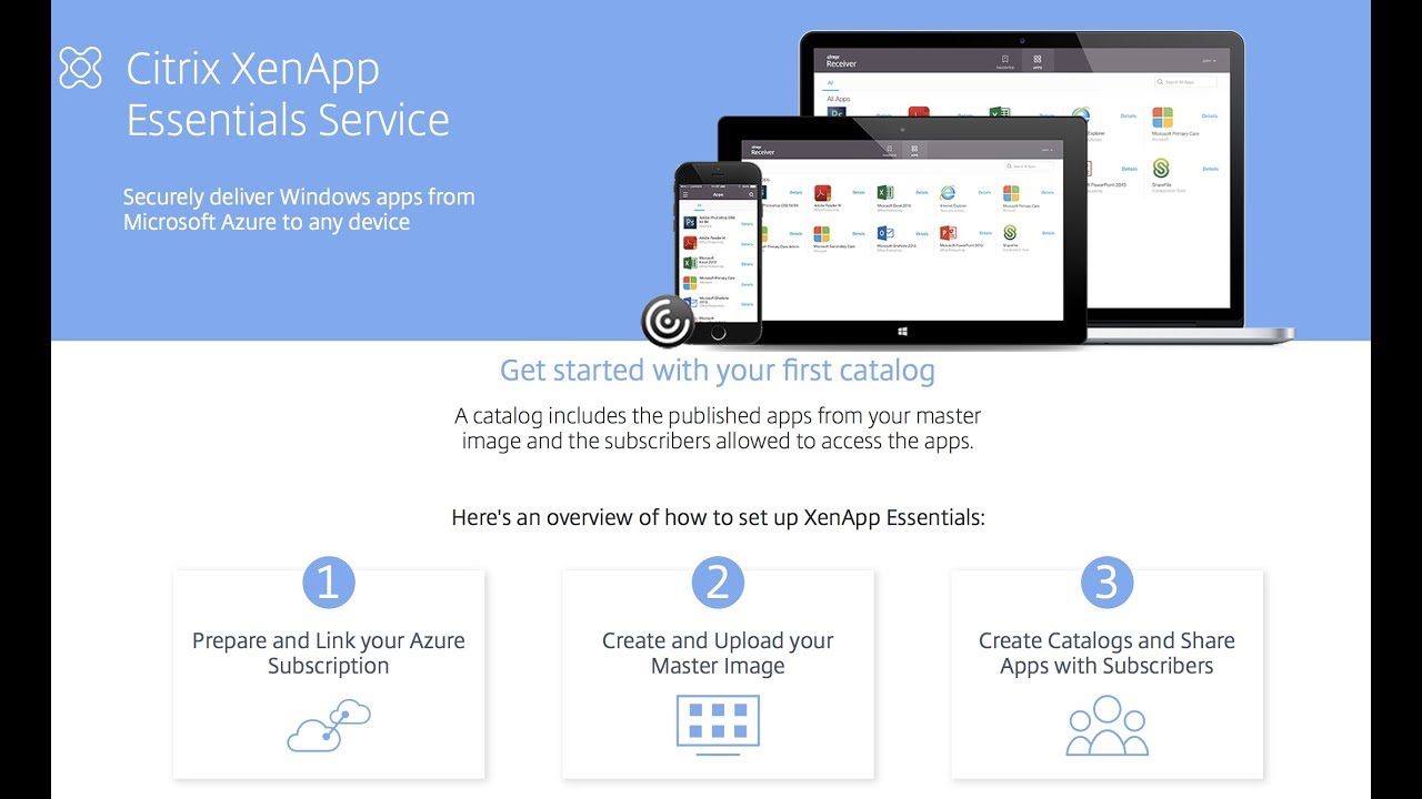 Citrix XenApp Essentials in Microsoft Azure installation demo - YouTube