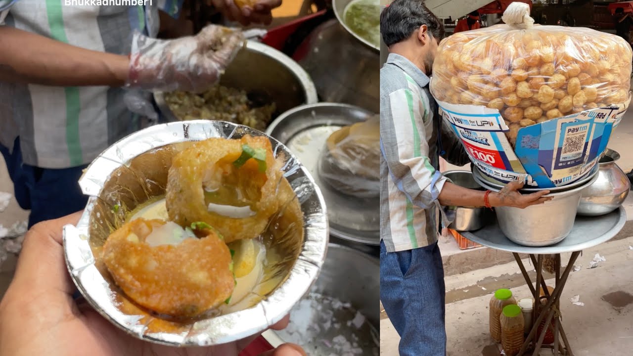 Tiny Roadside Stall Serving Pani Puri - YouTube