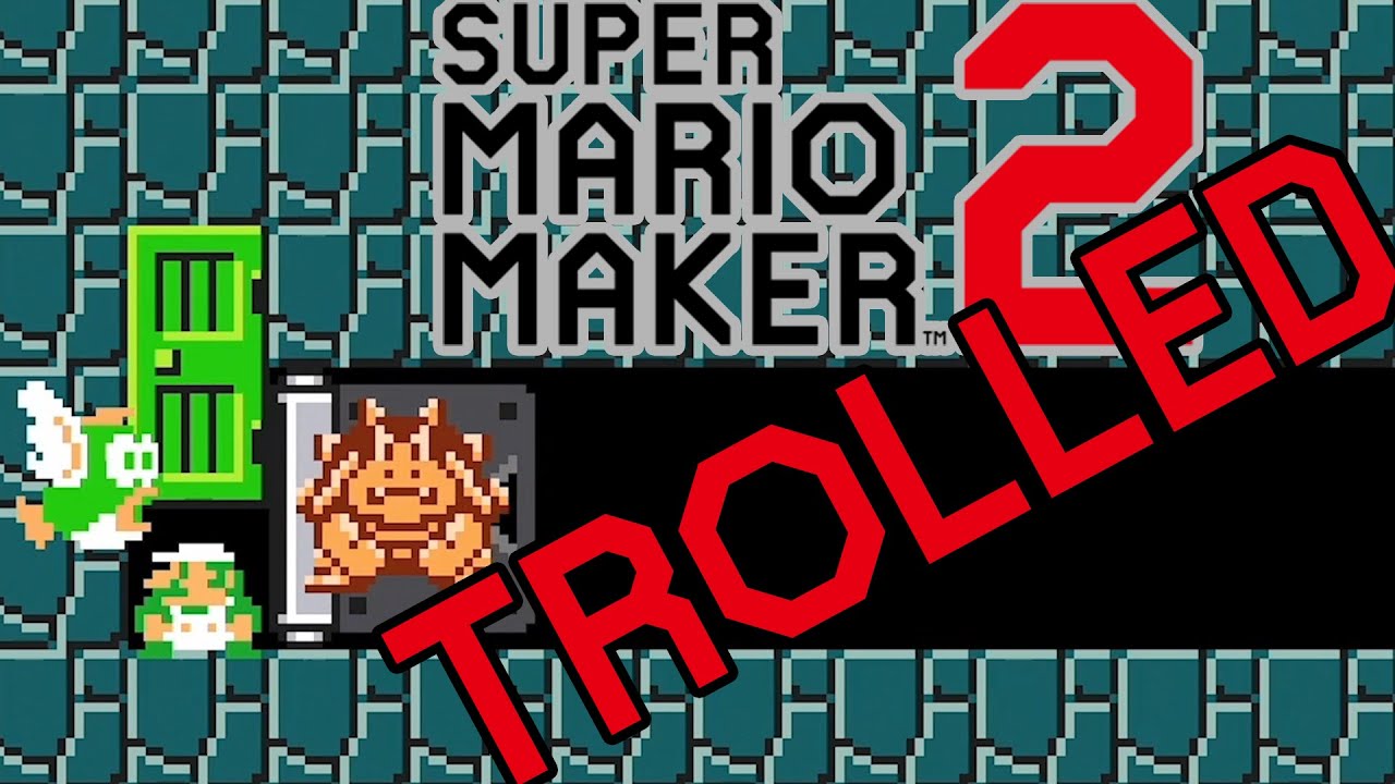 Attention Span Tester - Mario Maker 2 Troll level by Jojalol - YouTube