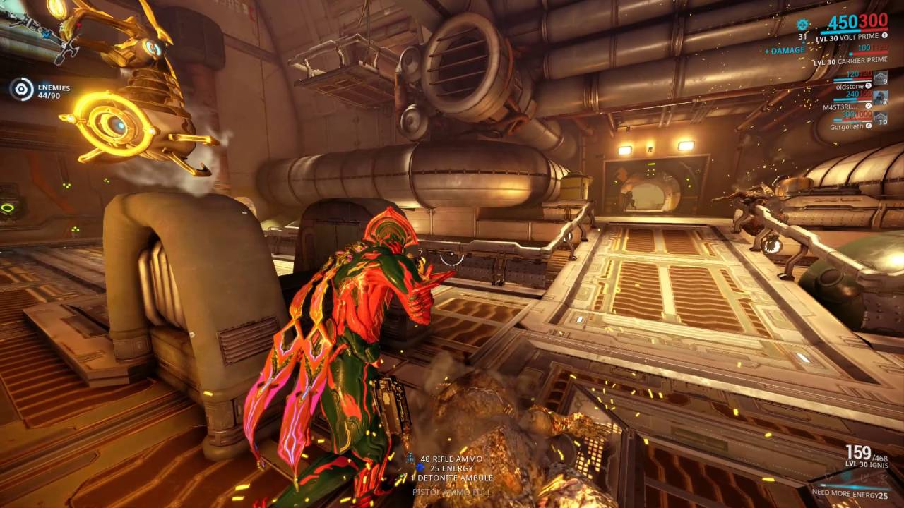 Warframe Nekros Shroud Helmet Blueprint Exterminate Volt prime Ignis ...