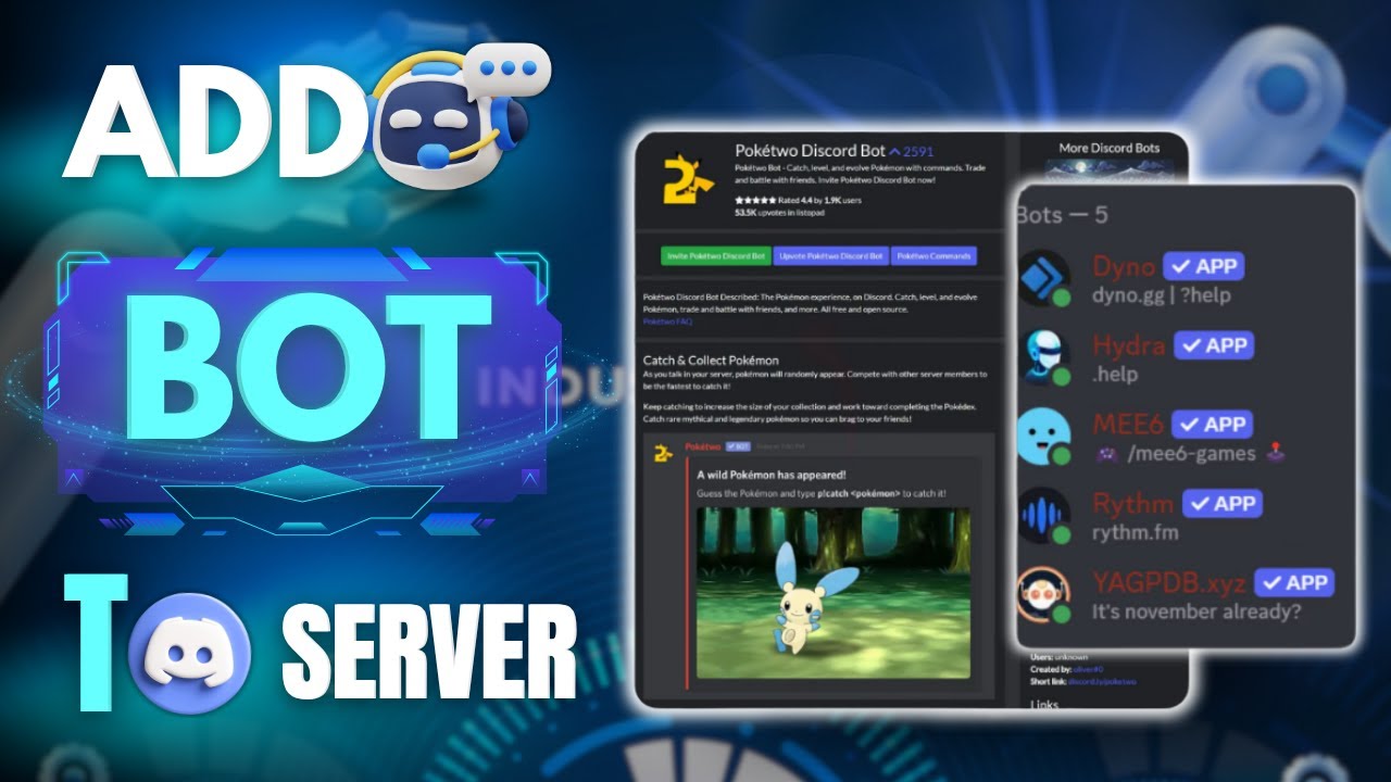 How to Add Discord Bots to Your Server - YouTube