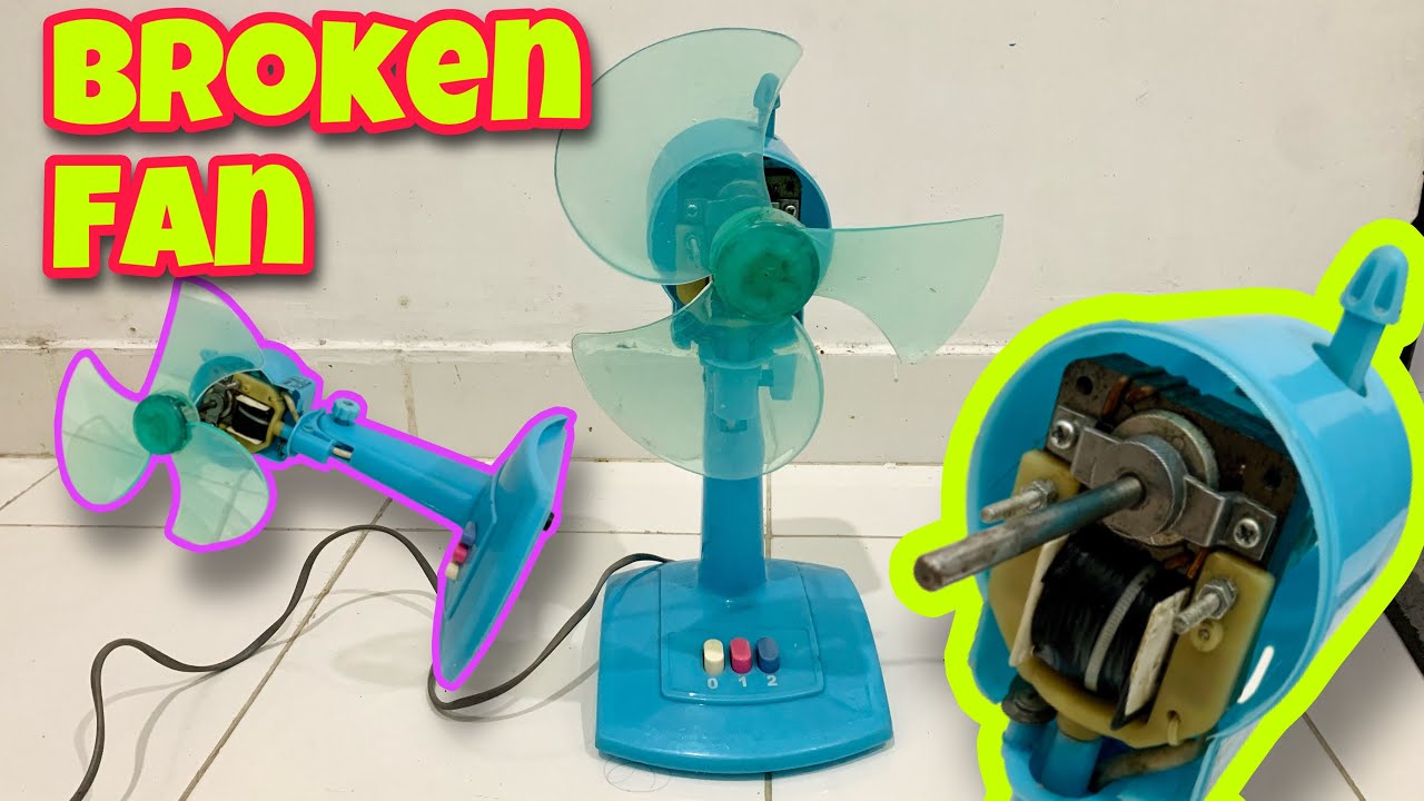 Broken Fan | Destroy Fan | Fan Toys | Kids Fan - YouTube