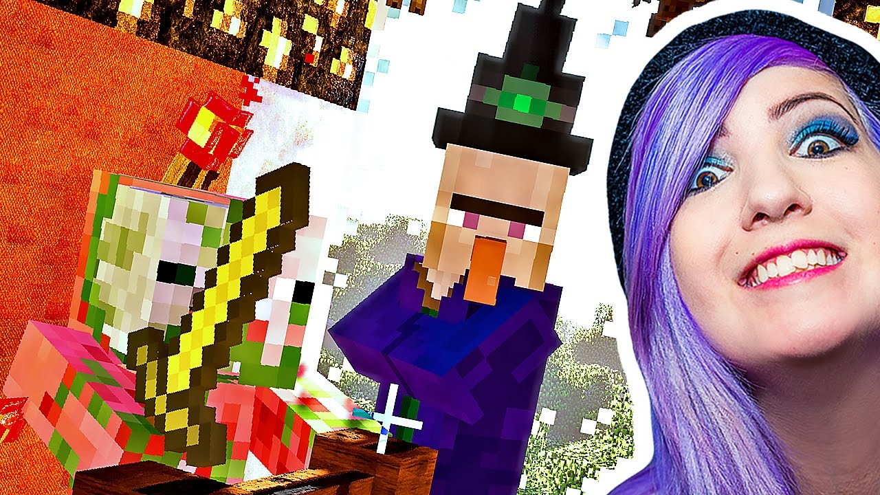 Minecraft with SabrinaBrite - 🎃 HALLOWEEN COSTUME PARTY!! 🎃 - YouTube