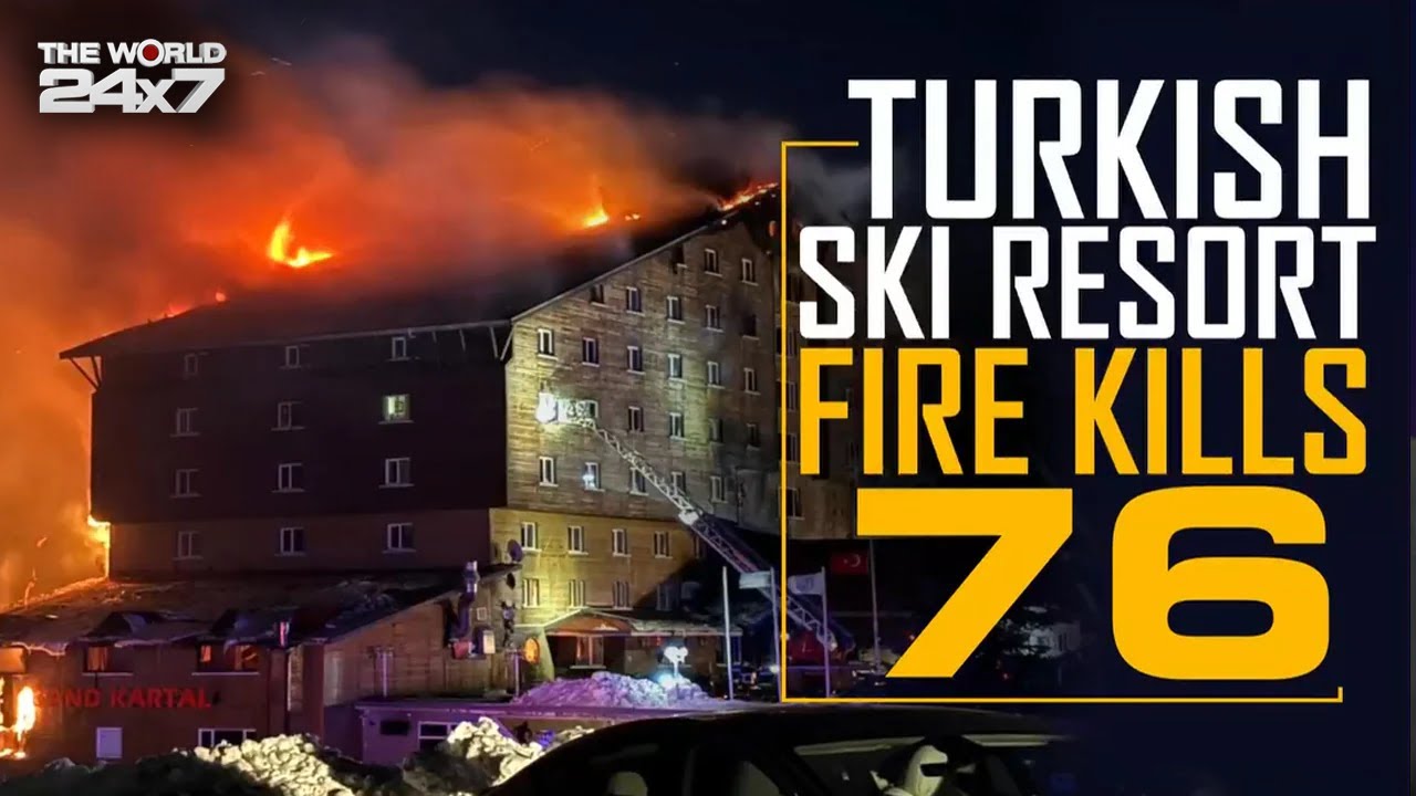 Turkish Ski Resort Fire | Deadly Fire At Ski Resort In Turkey Kills 76 ...