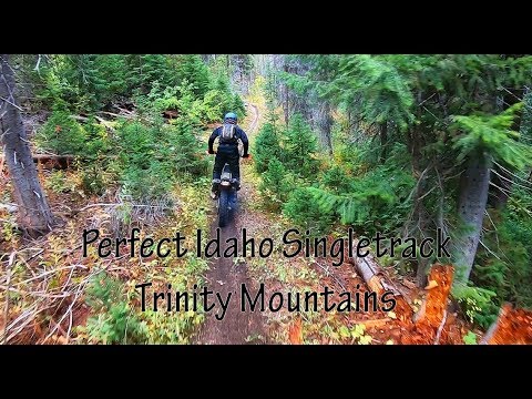 Perfect Idaho Singletrack, Trinity Mountains, September 2019 - YouTube