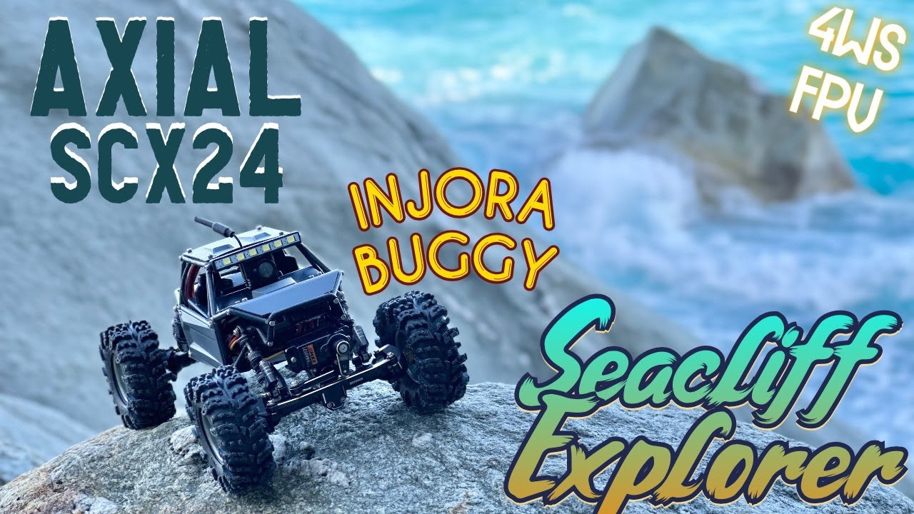 Crawl: SCX24 Injora buggy with 4WS, high-clearance links, 39mm shocks ...