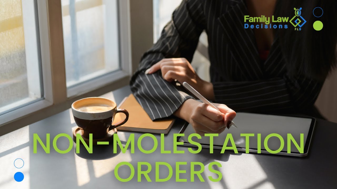 Evidence needed for a non-molestation order - YouTube