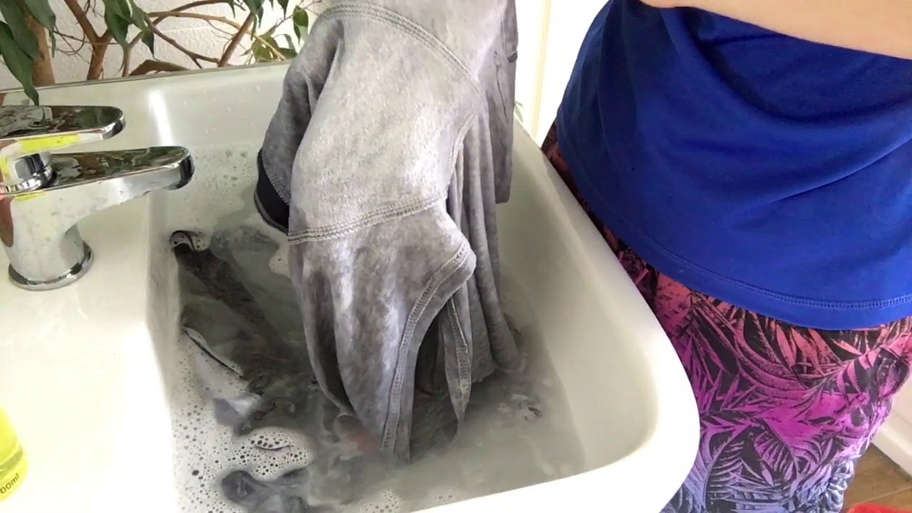 How to wash boxer shorts by hand - YouTube