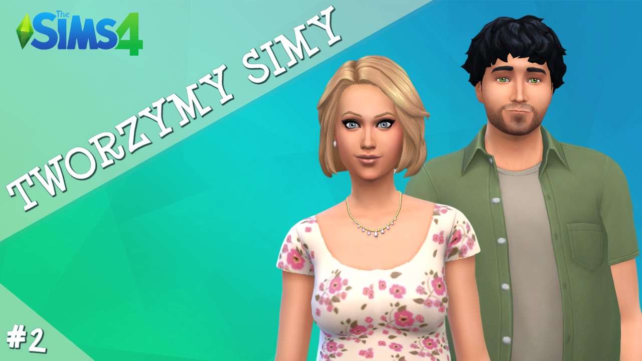 The Sims 4 CAS - Tworzymy Simy #2 - "Rodzinka Nerd" - YouTube