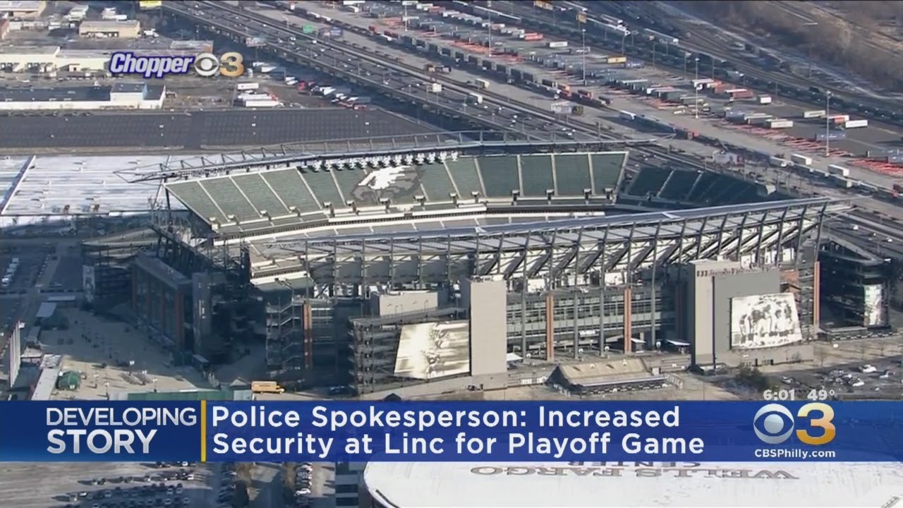 Philadelphia Police Stepping Up Security At Lincoln Financial Field ...