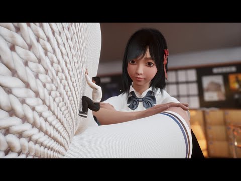 WITH SOCKS A Giantess student shrinks her teacher and tests him