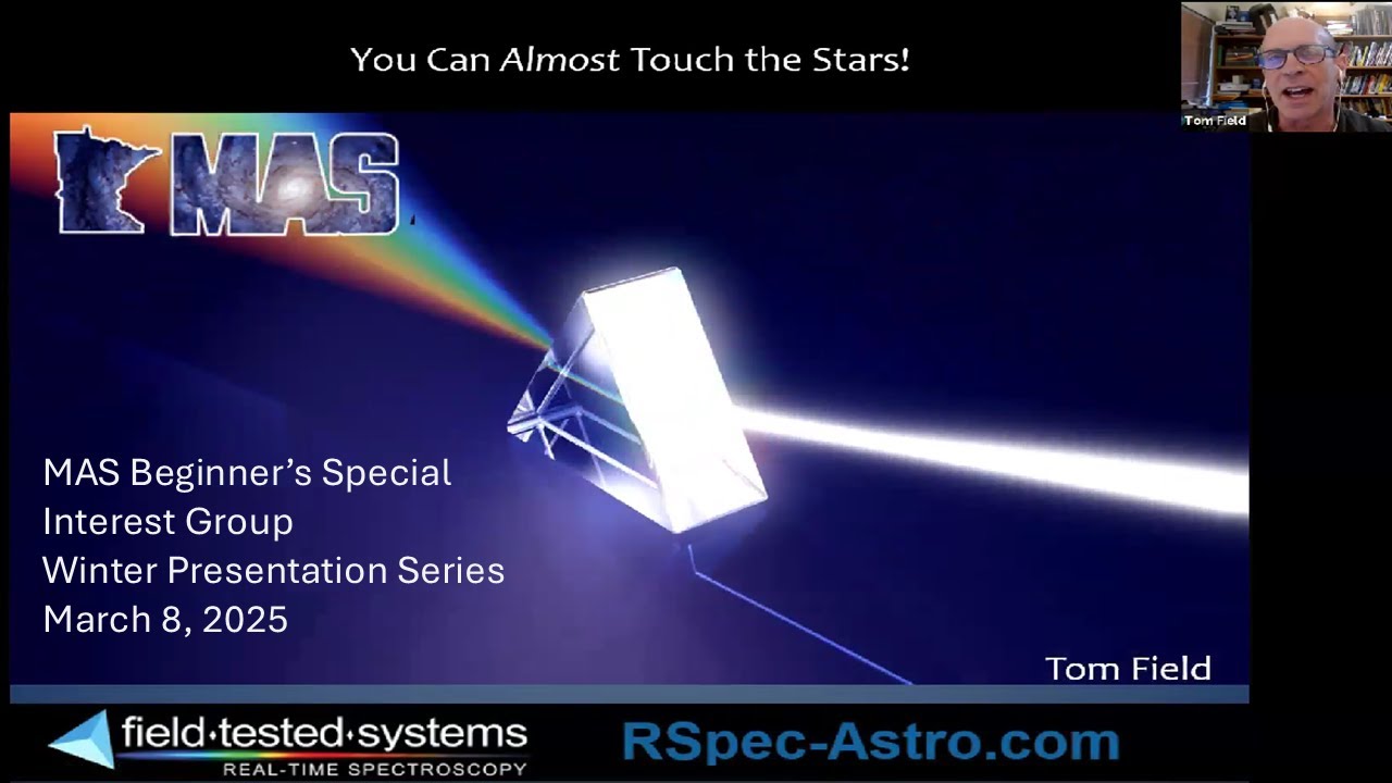 An Introduction to Astronomical Spectroscopy - featuring Tom Field of ...