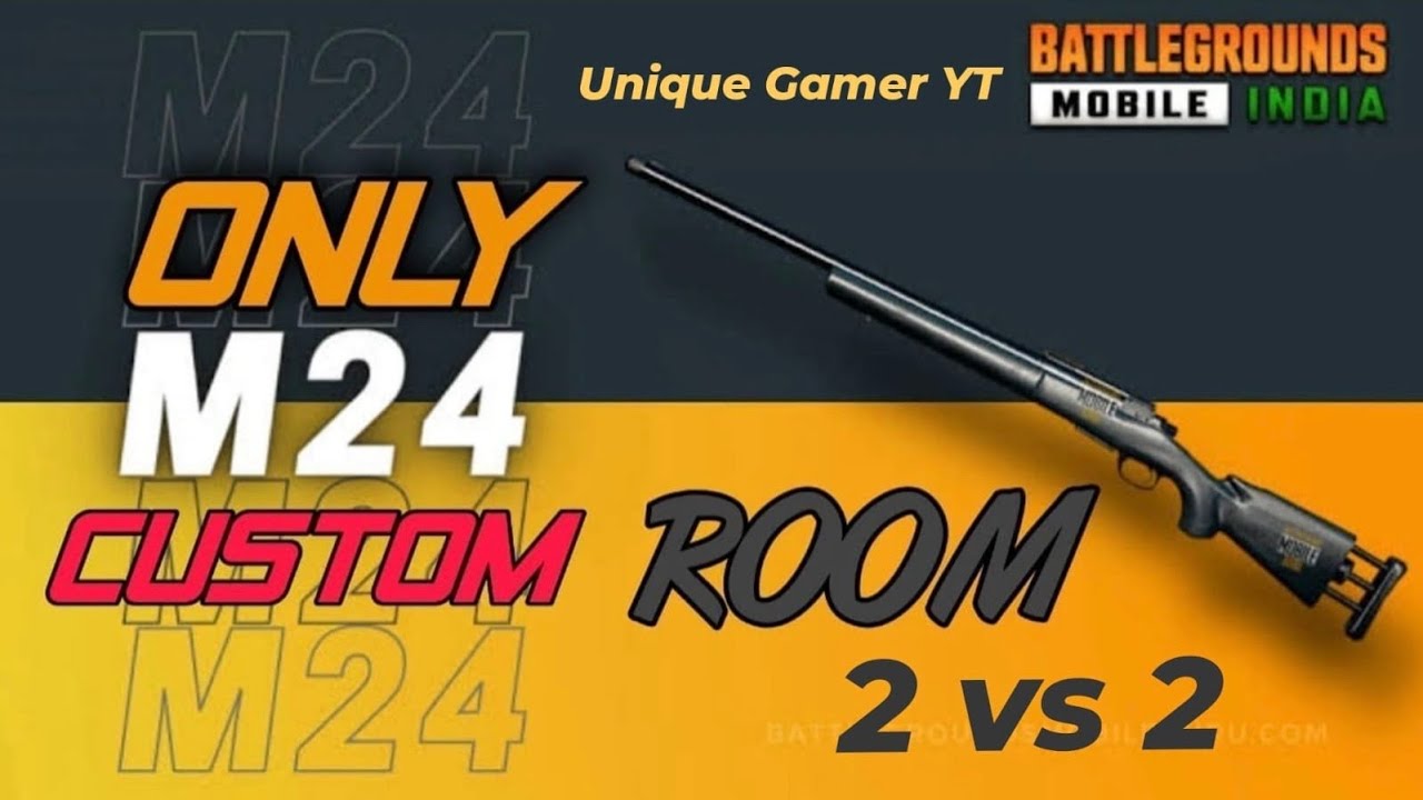 M24 TDM Battle/ custom rooms Unique Gamer - YouTube