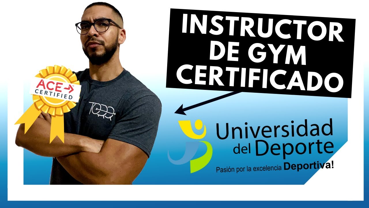 🏅Certificaciones para ser Instructor de GYM - YouTube