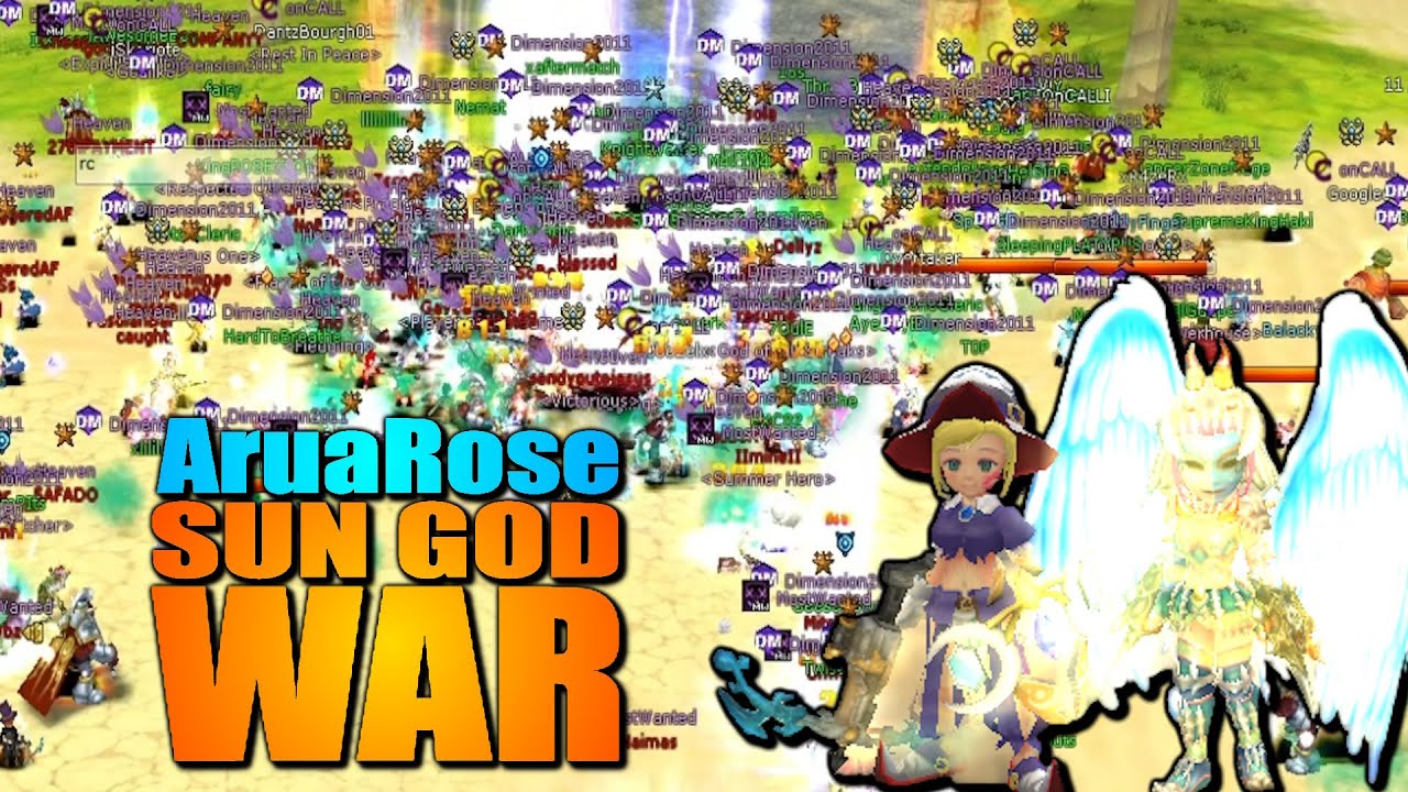AruaRose SUN GOD WAR ! | Dimension2011/onCall vs Heaven/MostWanted | 08 ...