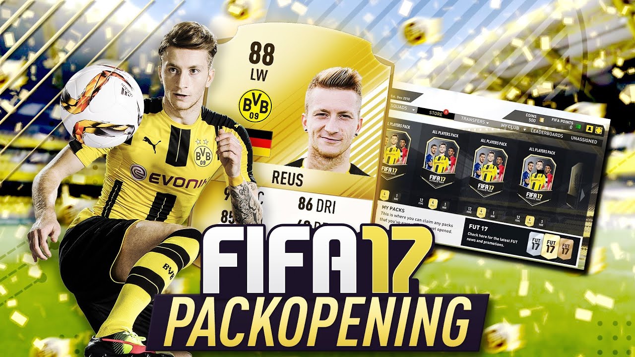 FIFA 17 PACK OPENING! - MIJN EERSTE INFORM?? - YouTube