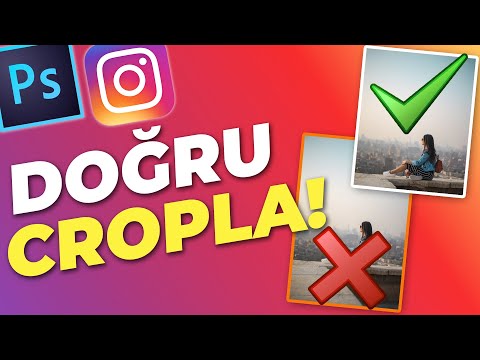 Instagram İçin Photoshop Crop Nasıl Yapılır