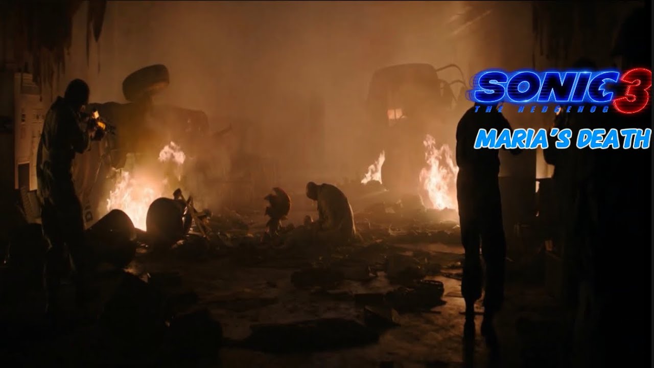 Sonic The Hedgehog 3 Maria's Death Scene 😭 - YouTube