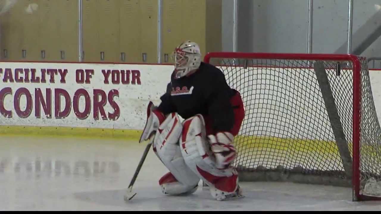 The Mark Haas Bakersfield Olympics: Hockey Goalie Haas - YouTube
