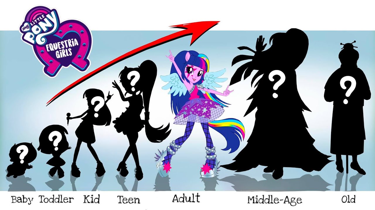 My Little Pony Human Growing Up Full| Cartoon Growing - YouTube