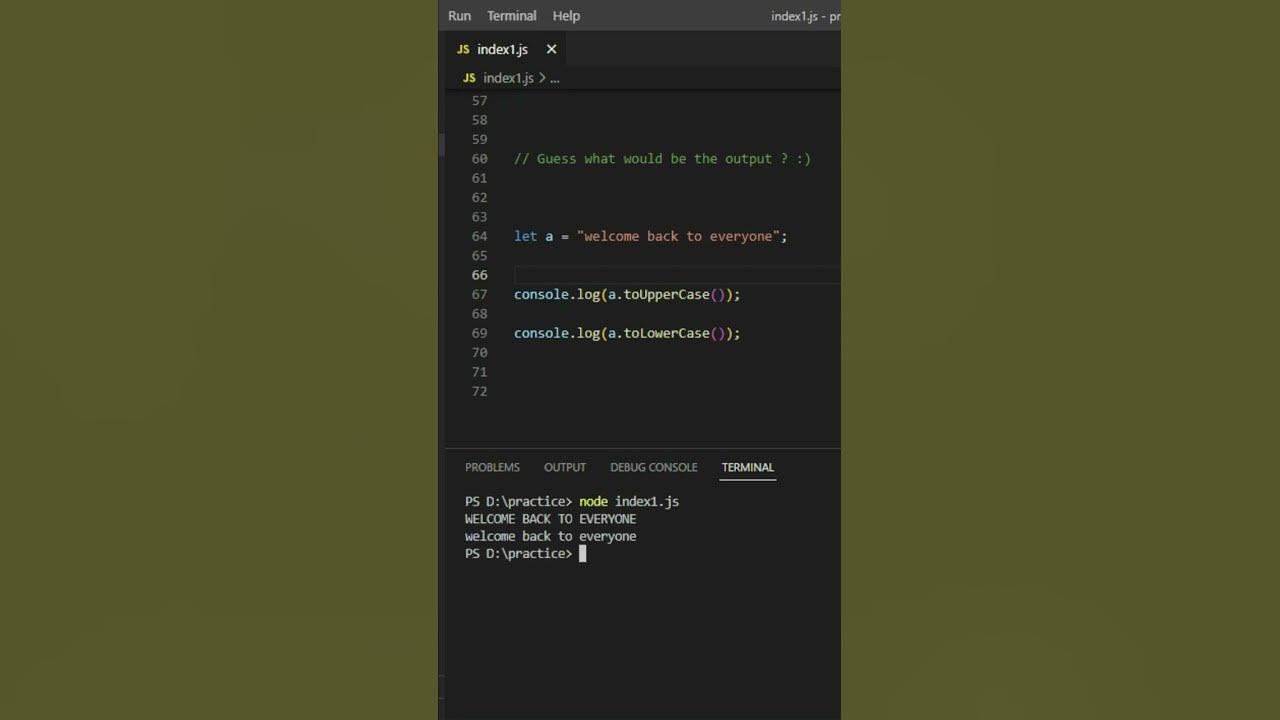 #tricky javascript output question | #most asked javascript interview question - YouTube