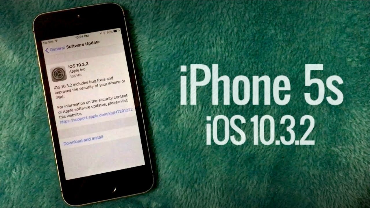 iPhone 5s - iOS 10.3.2 Review - YouTube