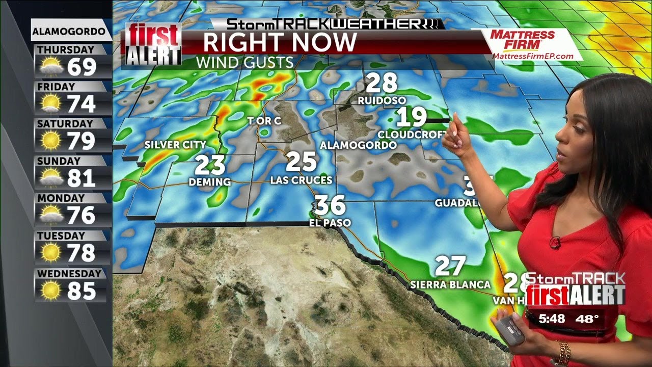 ABC-7 First Alert: More wind in the forecast Wednesday - YouTube
