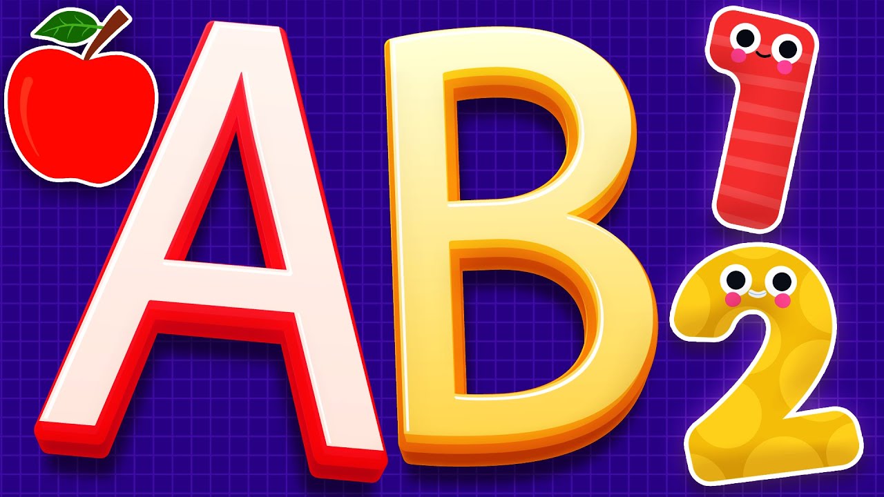 ABC & 123 Learning Videos For Preschool | ABC And One Two Three | ABC ...