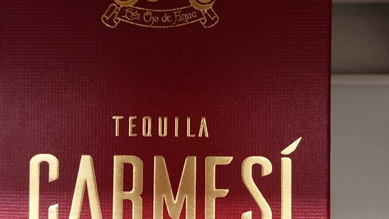 CARMESI 1886 Anejo Tequila - YouTube