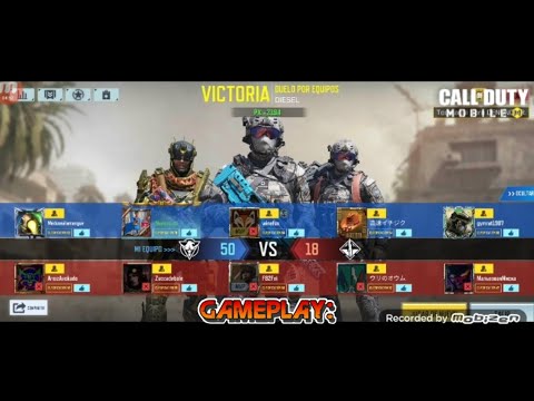 SQUAD 🆚 SQUAD [🔴PARTIDA IGUALADA DUELO POR EQUIPO 🔴FULL GAMEPLAY HD 60 FPS 🔥Call of Duty:Mobile🔴 ...