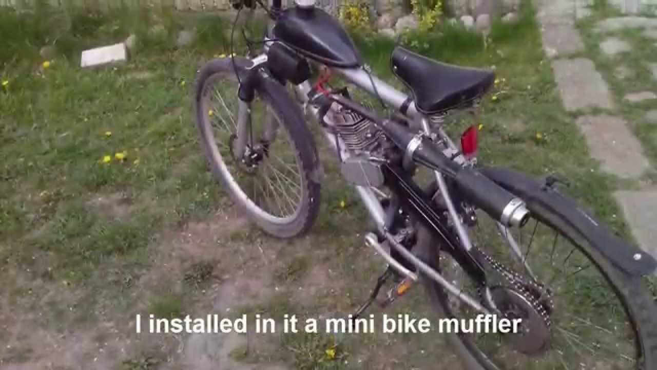 BIKEBERRY - Polish motorized bike by Kris - YouTube