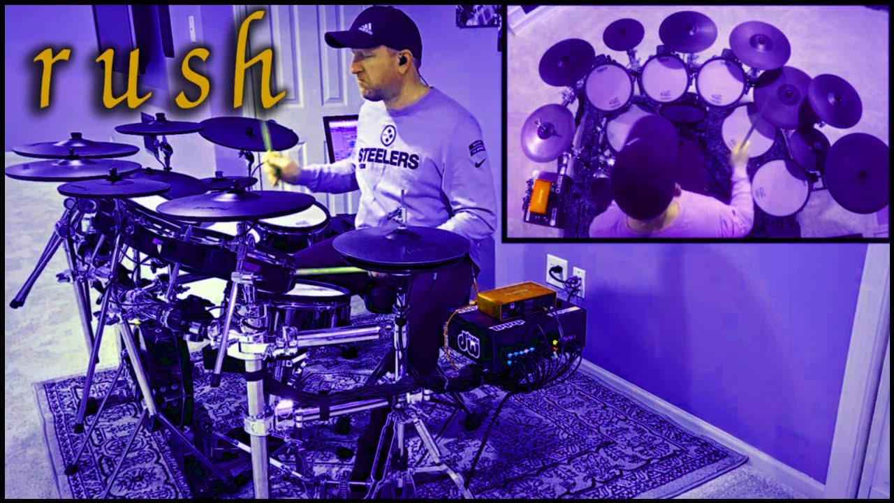 Rush - Cut To The Chase (Drum Cover) - YouTube