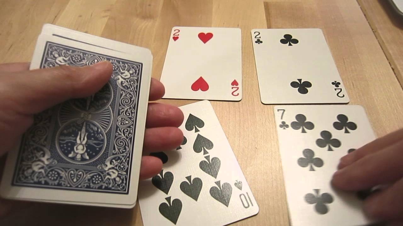 Math card game operation 24 in English asmr - YouTube