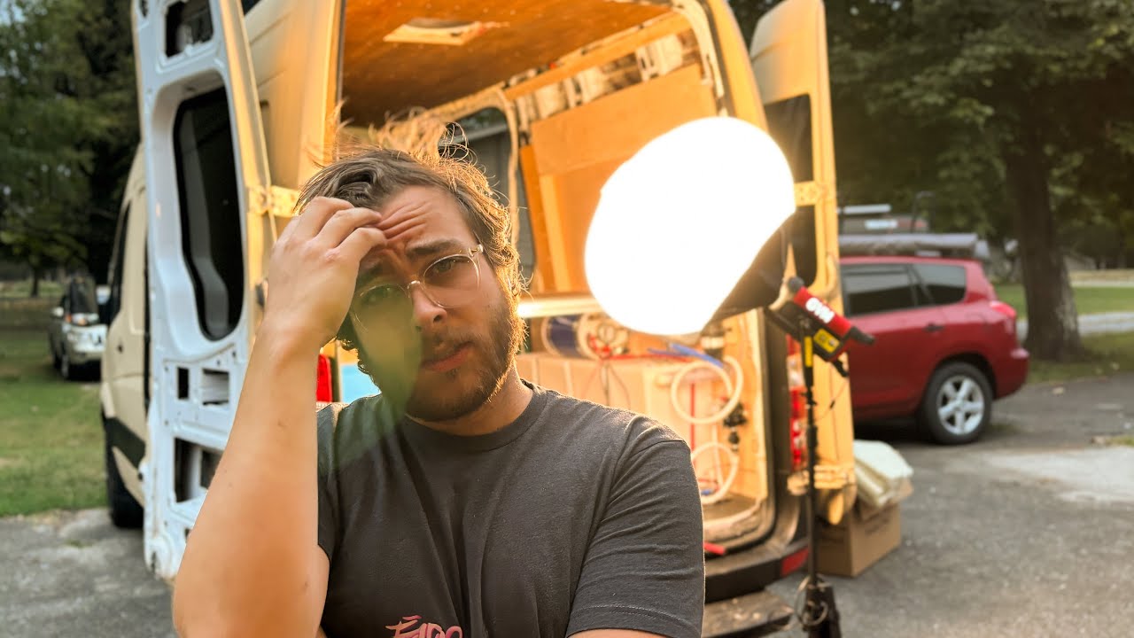 Converting a Rusty Work Van into our Dream Camper Van: Episode 15 - YouTube
