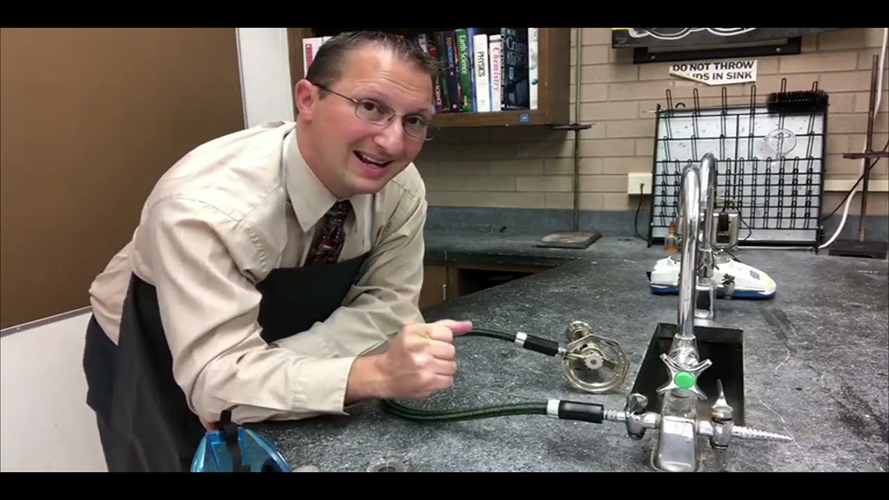 How to light the Lab burners - YouTube