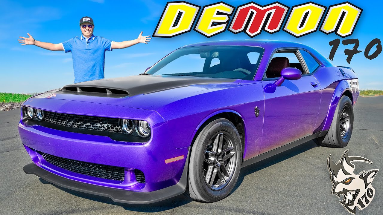 2023 Dodge Challenger SRT Demon 170 First Drive & POV! BEST Muscle Car ...
